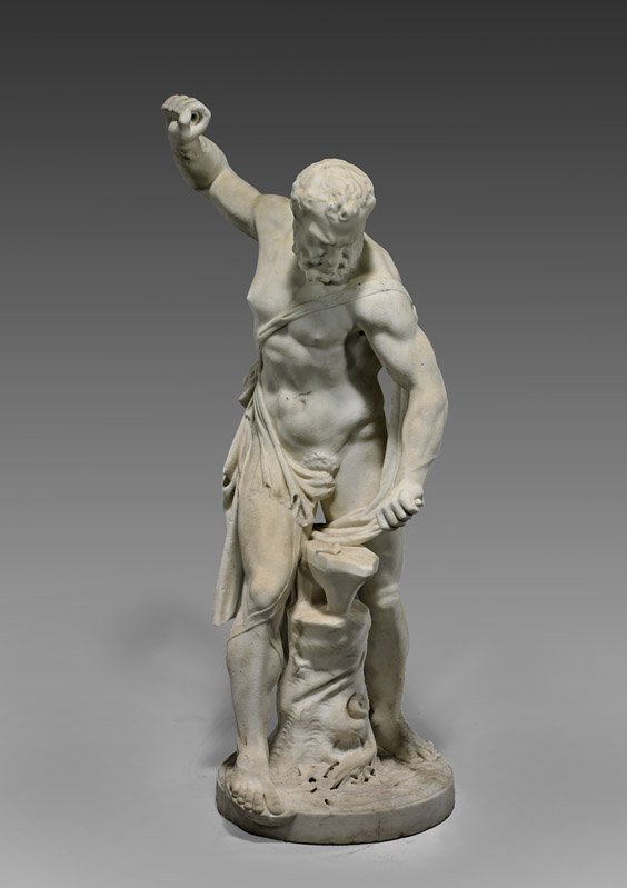 ANTIQUE CARVED MARBLE STATUE: Hephaestus - May 22, 2016 | I.M. Chait ...