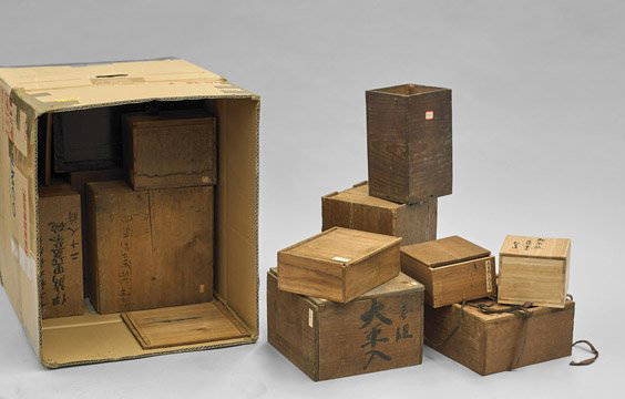 Old & Antique Japanese Wood Boxes