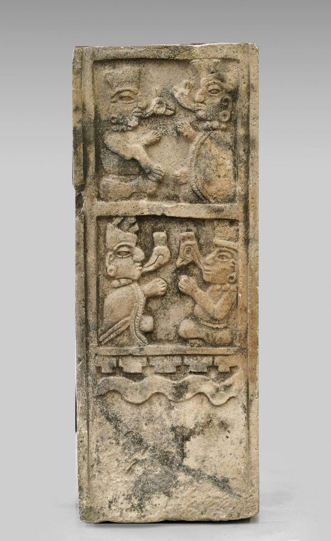 Pre Columbian Style Stone Stele
