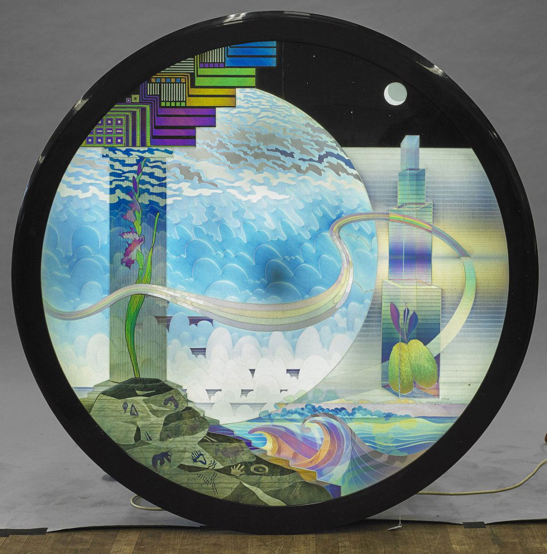 Contemporary "polage" Lightbox By Austine Wood Comarow