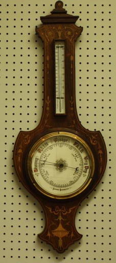 Early Barometer With Thermometer