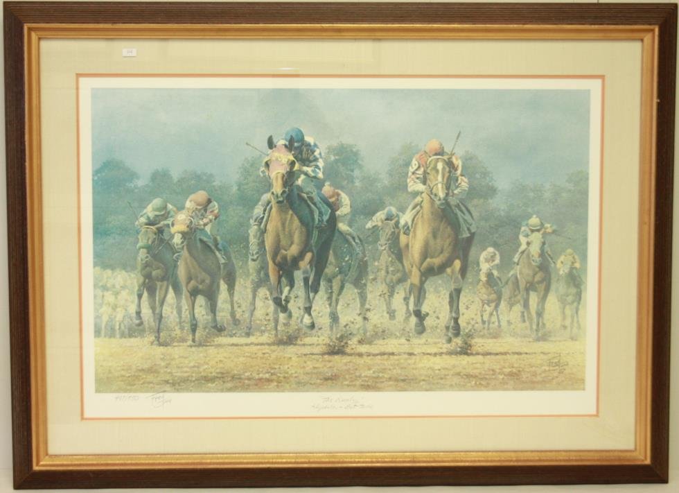 The Rivalry Print By Fred Stone