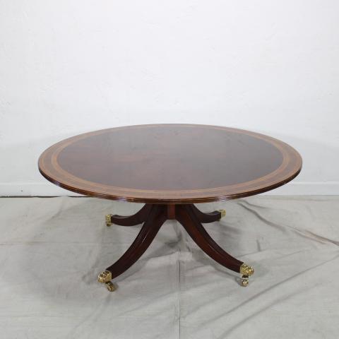 Round Mahogany Coffee Table