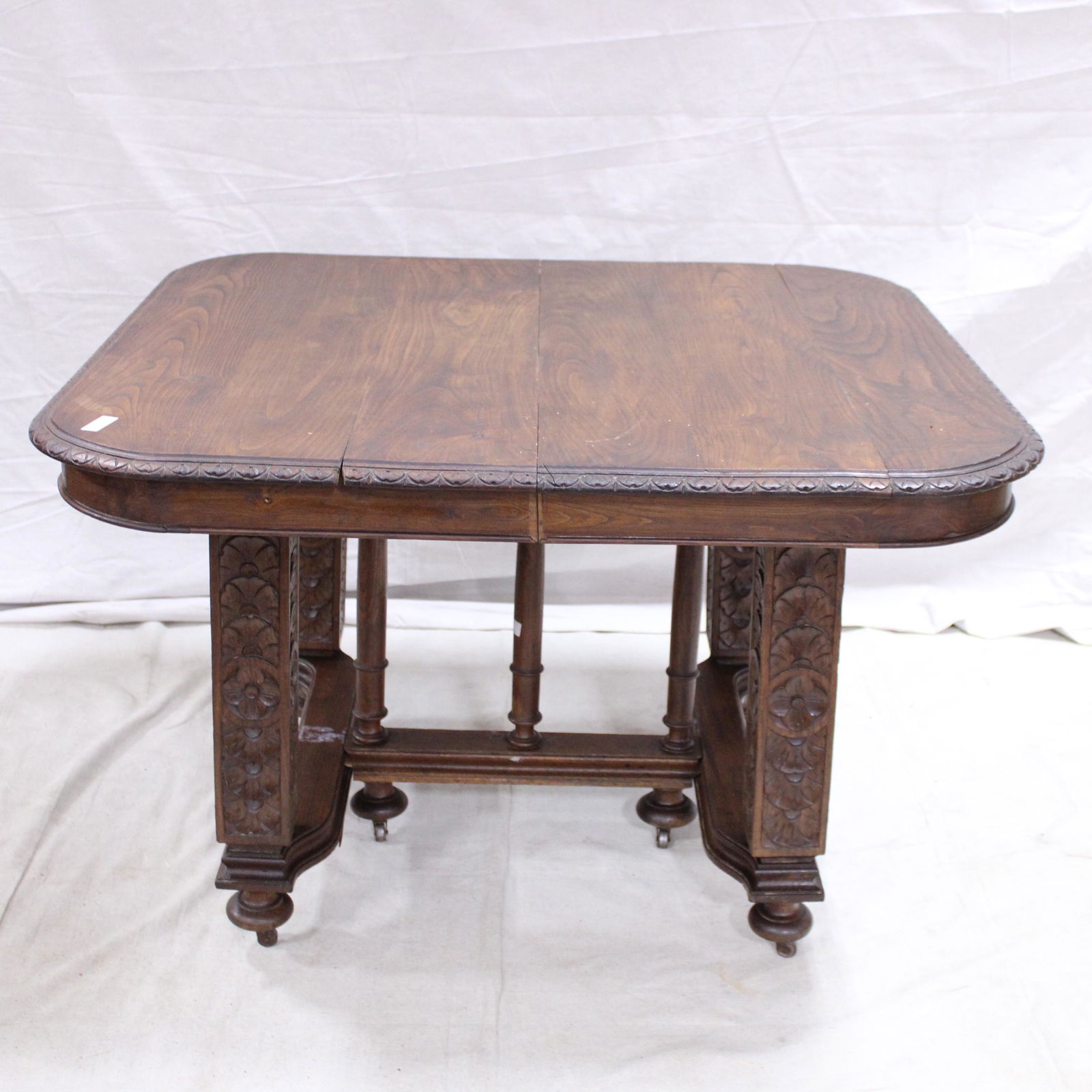 Henri Ii Carved Oak Table