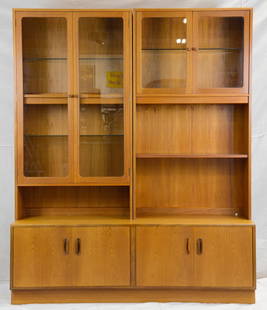 Mid Century Modern Gplan Bookcase / Wall Unit