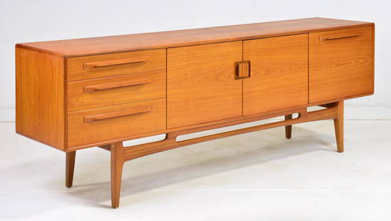 Long Mid Century Modern Sideboard By Beithcraft