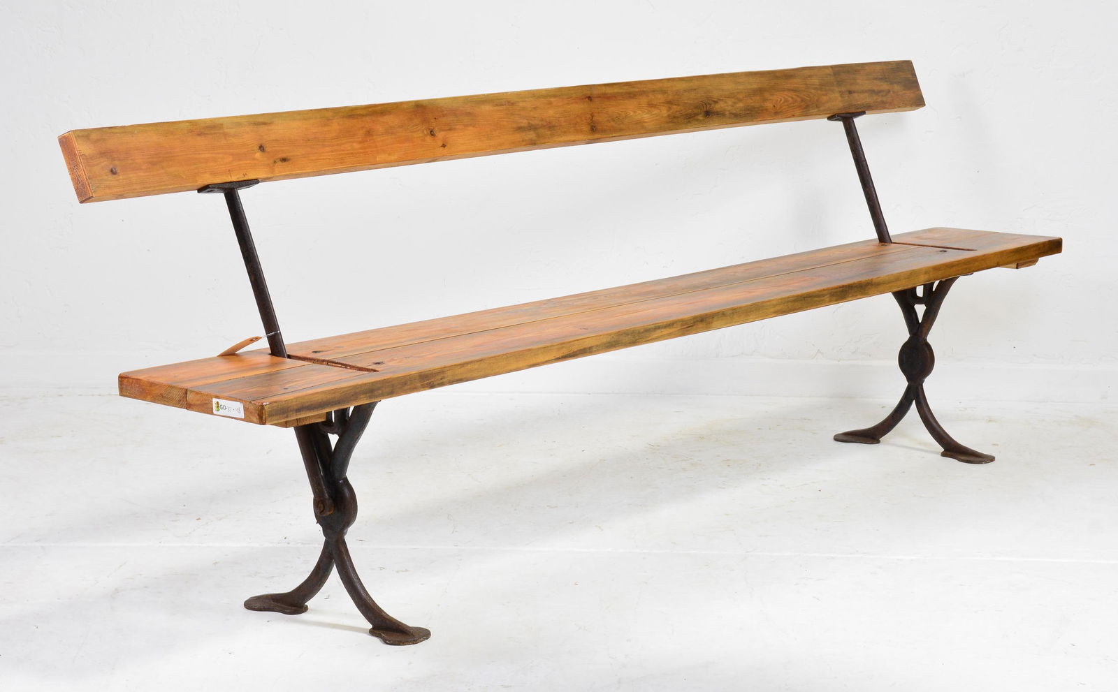 Railway Bench With Adjustable Back #1