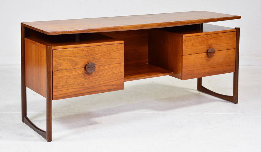 Mid Century Modern Dresser / Desk Floating Top #1