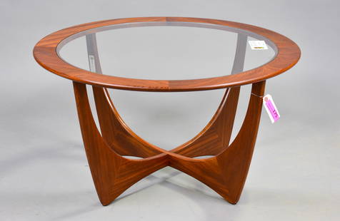 Mid Century Modern G Plan Round Astro Coffee Table #2