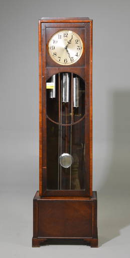 Oak Cased Grandfather Clock Tymo
