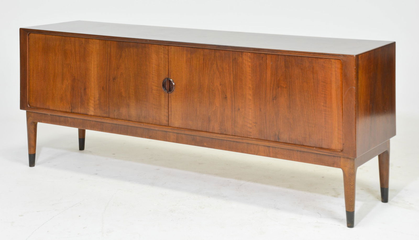 Mid Century Modern Tambour Door Sideboard