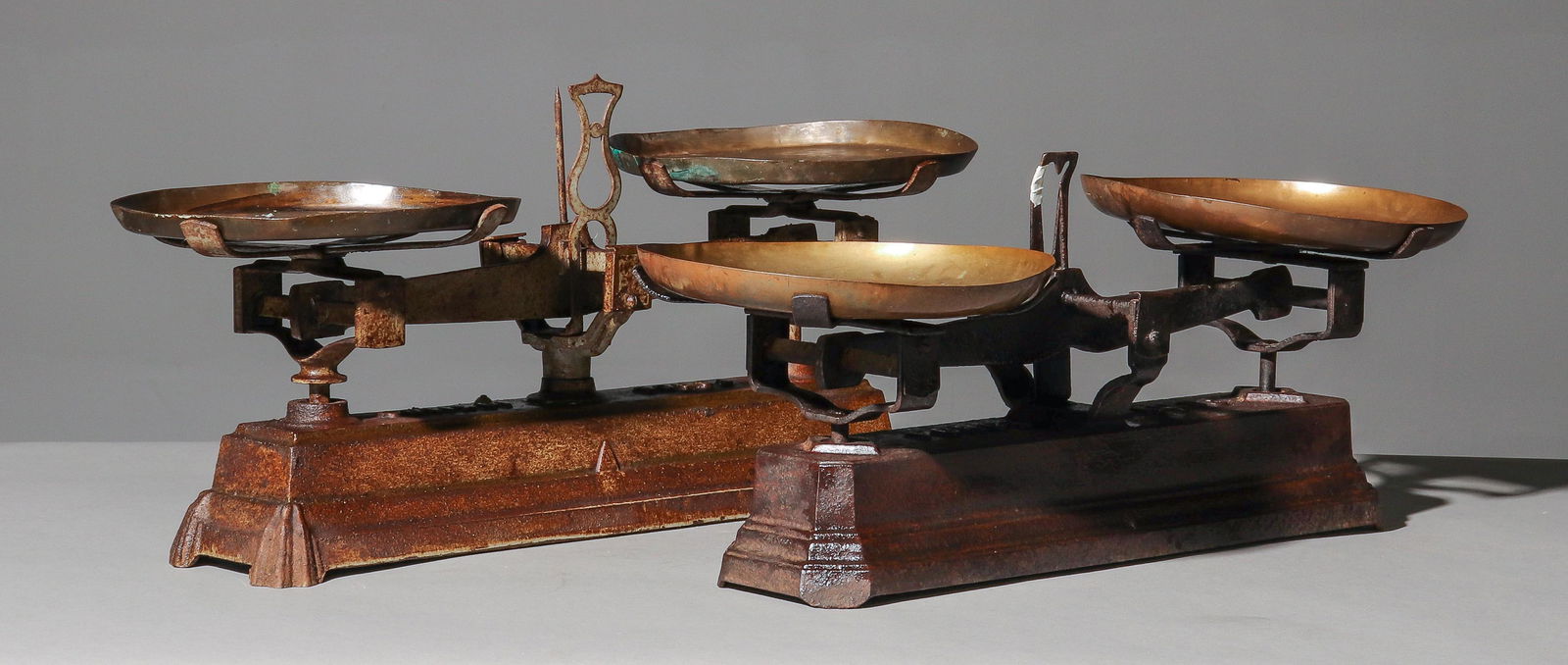 2 French Balance Scales