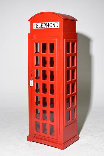 English Telephone Booth Cabinet