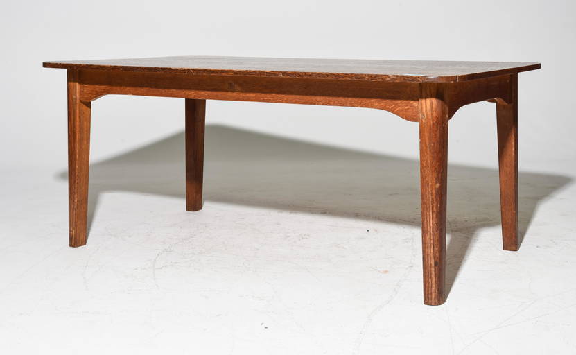 British Tiger Oak Library / Writing Table - Nov 21, 2022 | Gallery ...