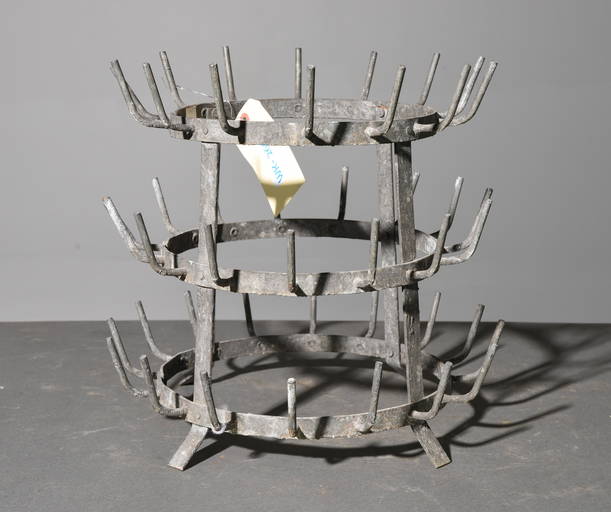 Zinc Bottle Drying Rack c.1930's (#0049) on Jan 02, 2023 | Gallery ...