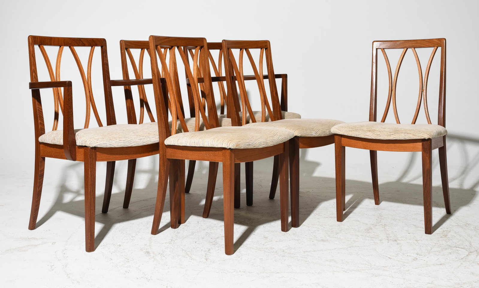 Set Of 6 Mid Century Modern G Plan Chairs