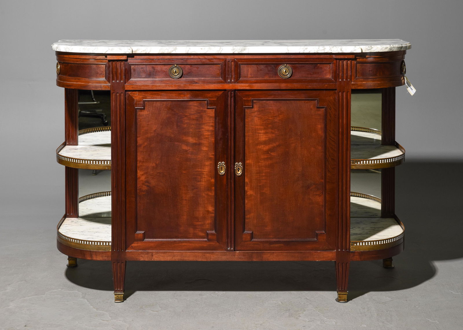 Louis Xvi Style Marble Top Server / Buffet