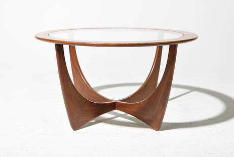 Mid Century Modern G Plan Round Astro Coffee Table #2