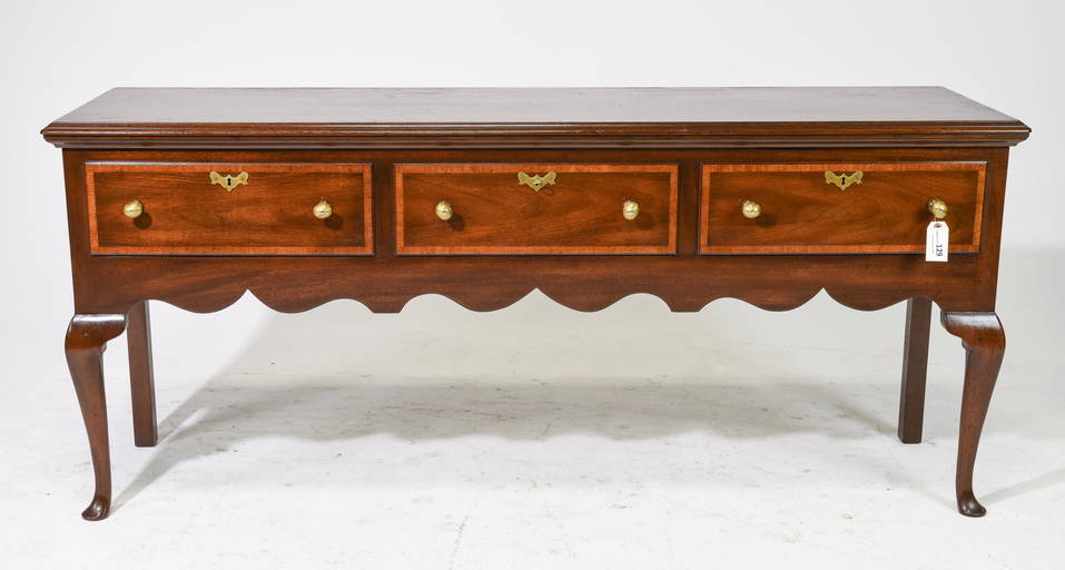 Cherry Sideboard/hall Table By Kittinger