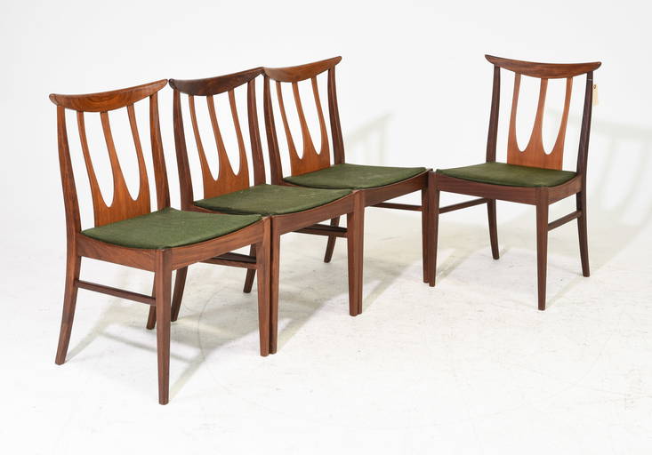 4 Mid Century Modern G Plan Chairs Brasilia