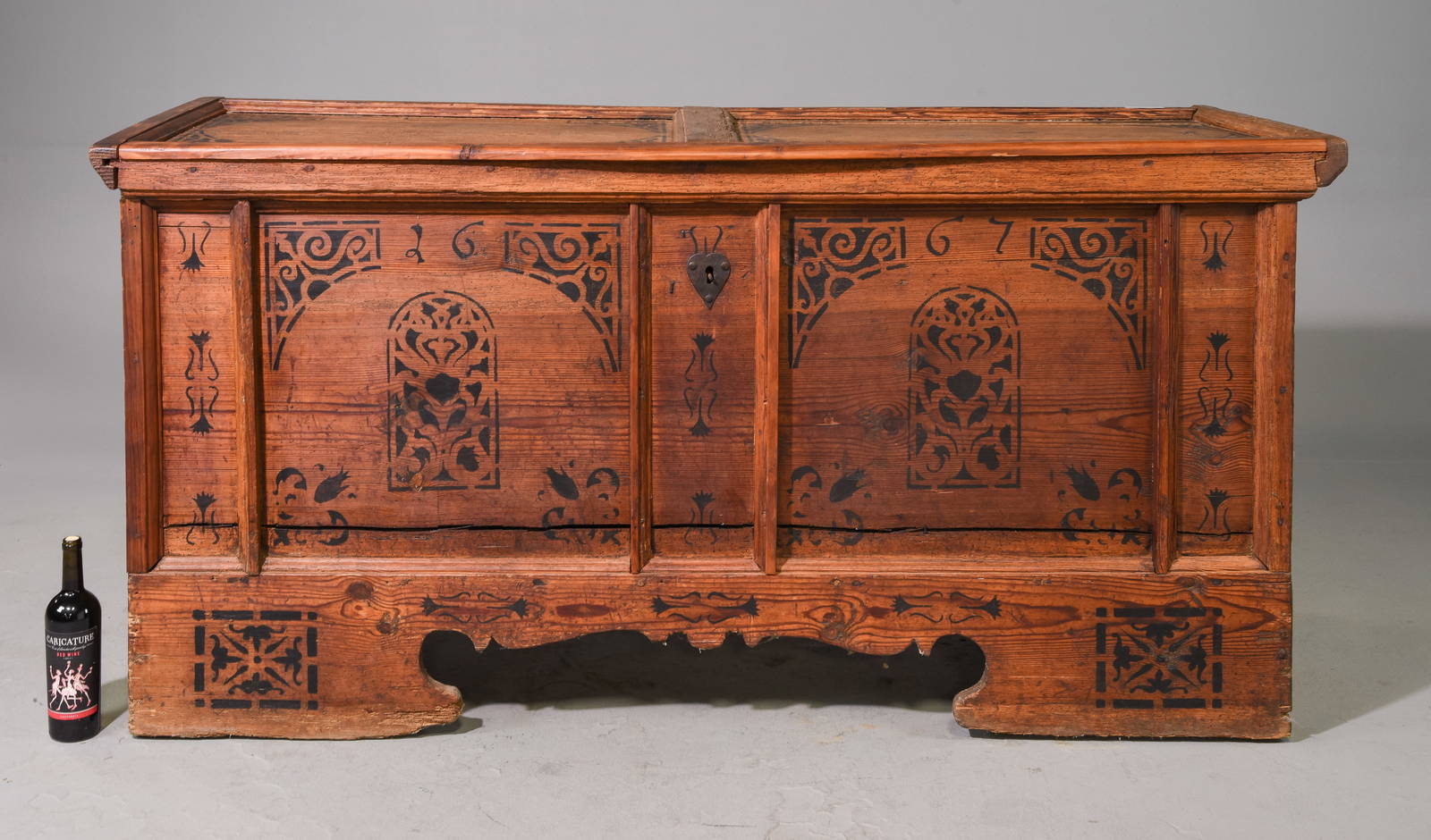 Italian Cassone / Baroque Style Chest Auction