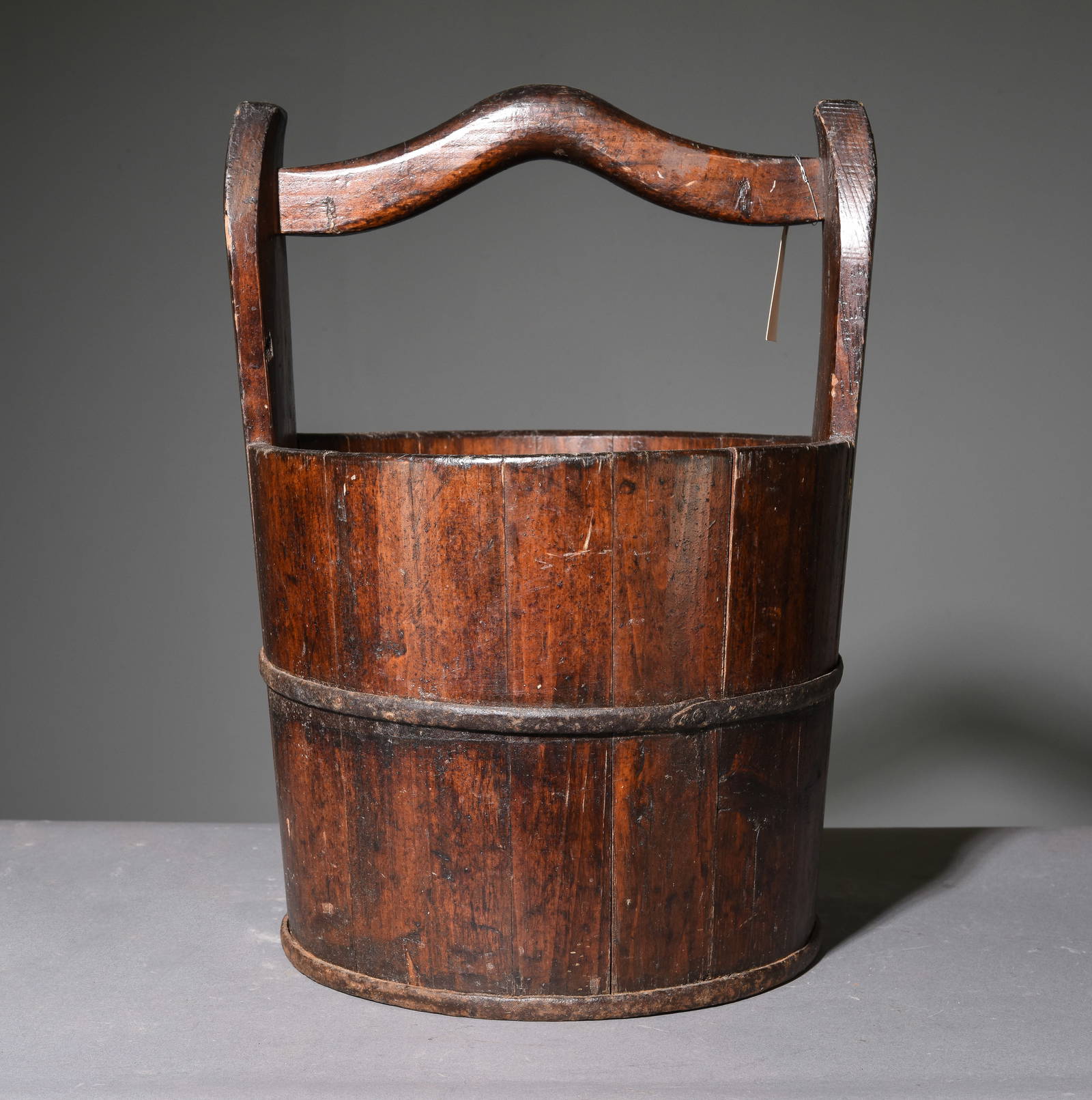 Antique Wooden Water Bucket Auction