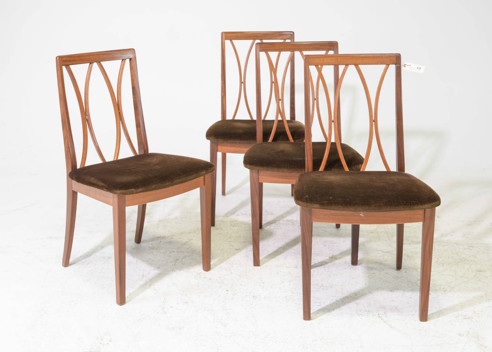 Set Of 4 Mid Century Modern G-plan Chairs Auction