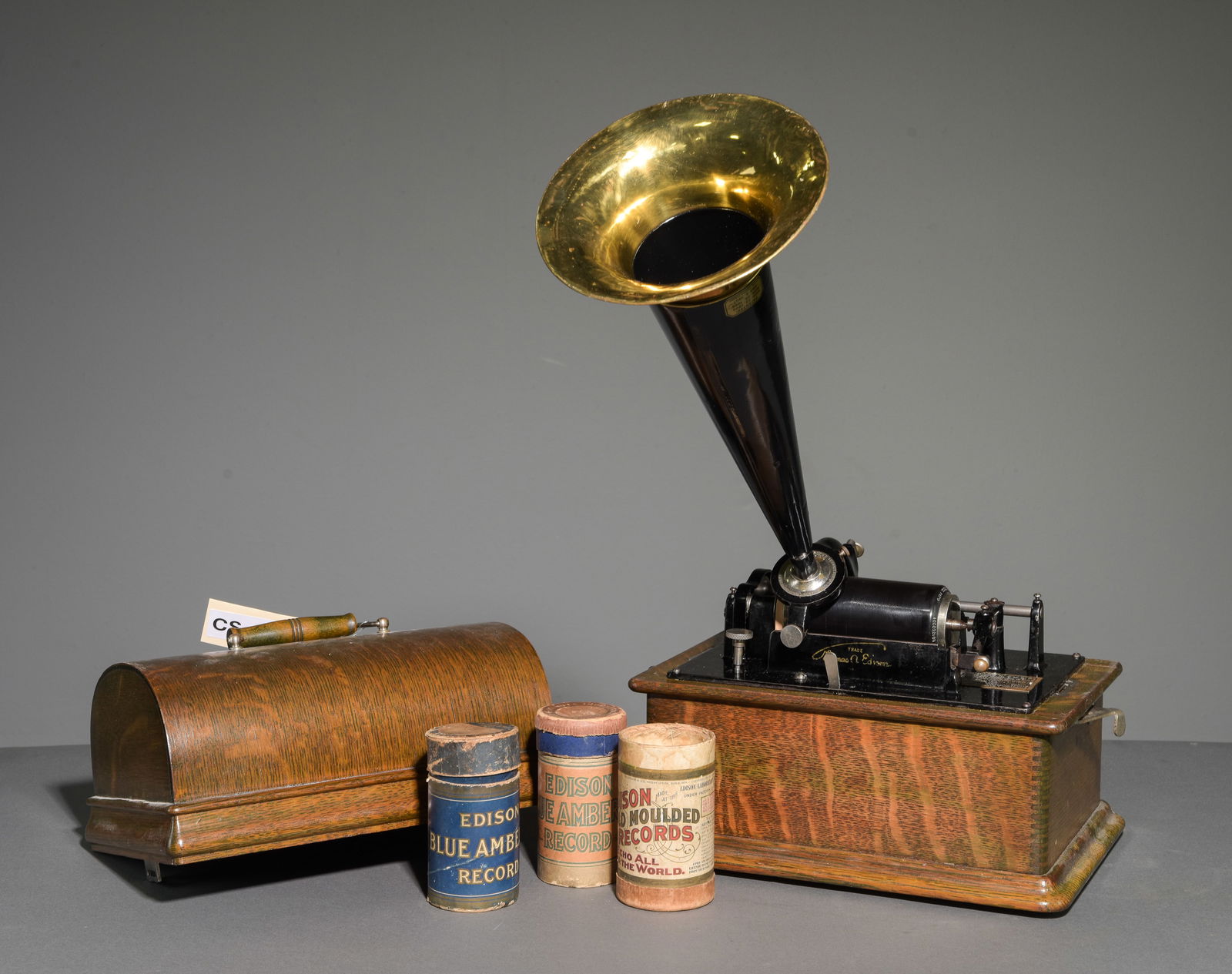 Antique Thomas Edison Phonograph Auction