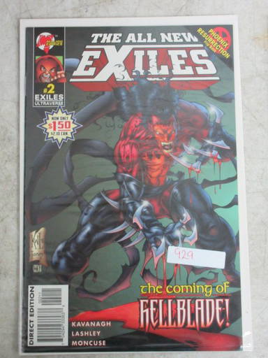 Exiles Ultraverse # 2 , 1995 Malibu