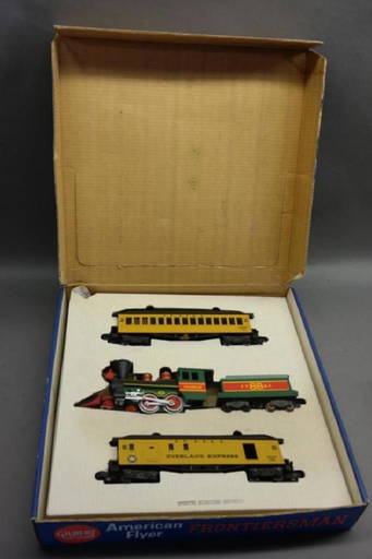 American Flyer Frontiersman Train Set In Box