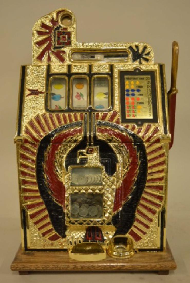 Restored 1931 Mills War Eagle 25 Cent Slot Machine - Jan 13, 2018 ...