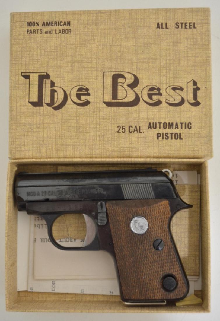 FIE Model A27 .25 ACP Semi-Auto Pistol MIB - Jan 14, 2018 | Kraft ...