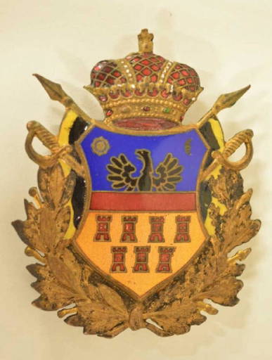 Vintage Romanian Military Veteran Badge