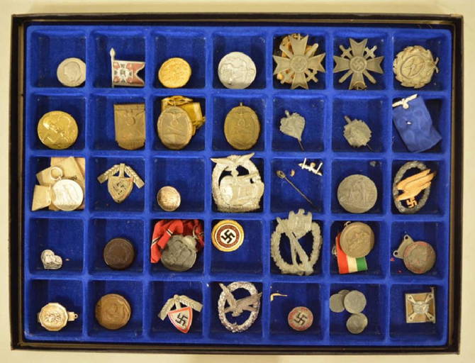 Wwii German Badge And Pin Lot