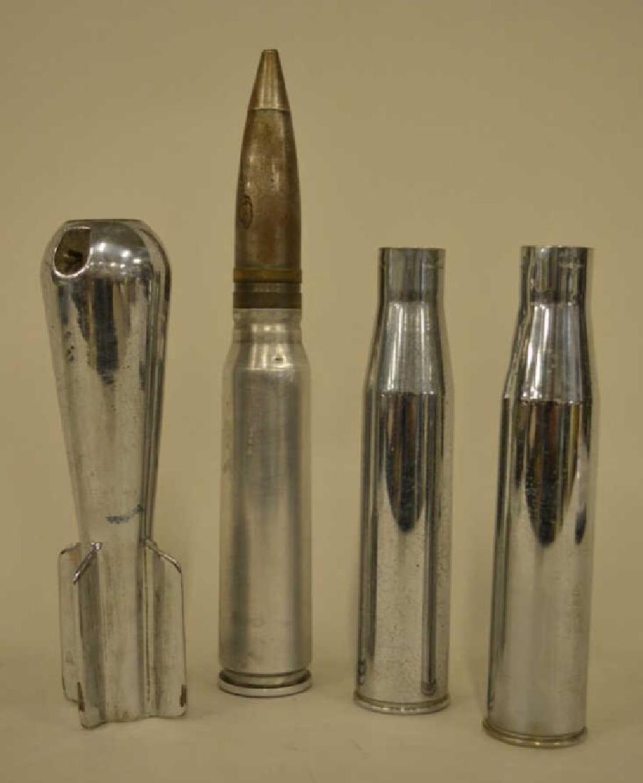 WWII Era US Navy Artillery Shells & Dummy Bomb