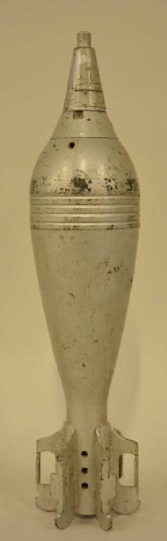 WWII Japanese Type 100 81mm Mortar Round