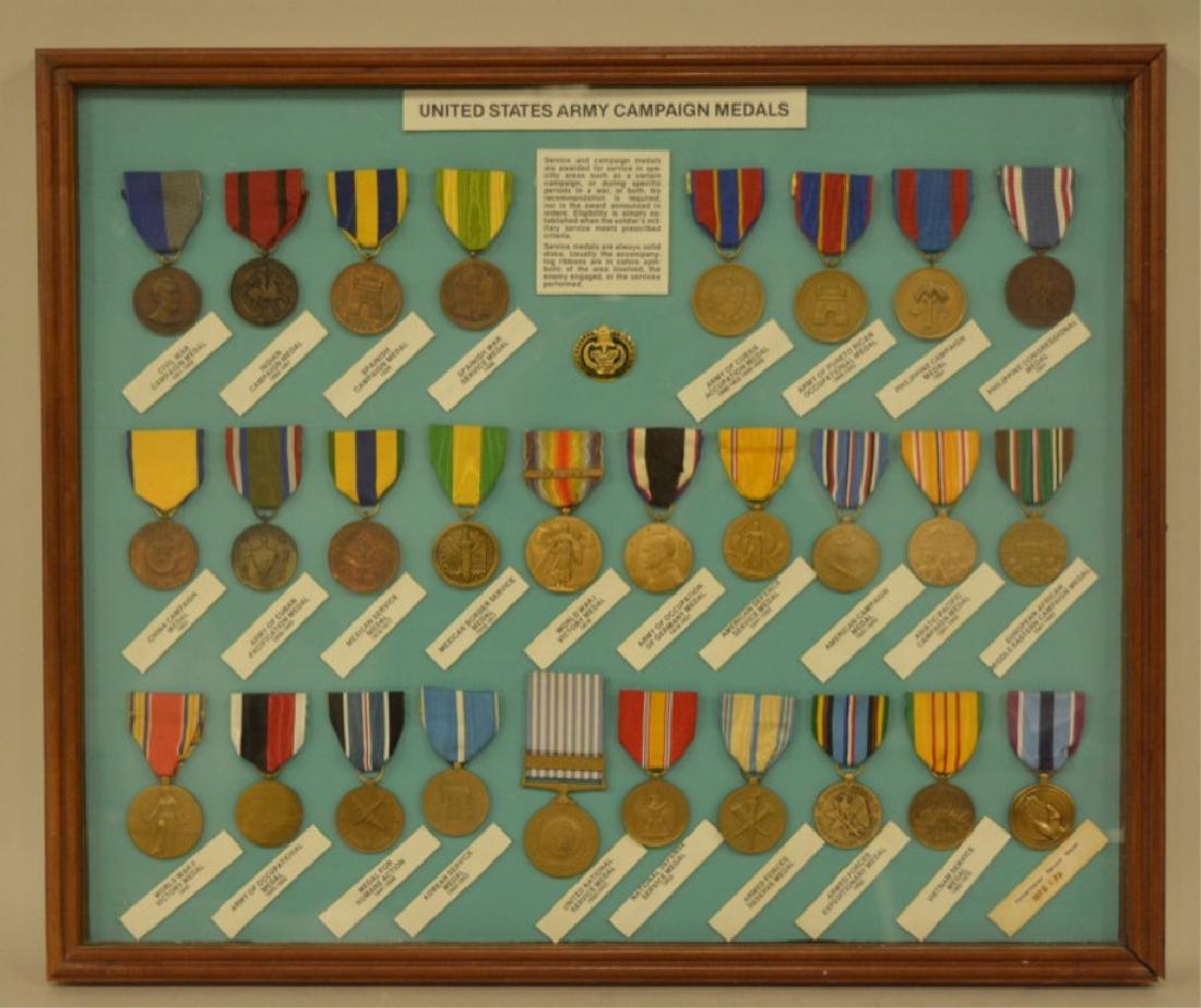 Vintage United States Campaign Medal Collection