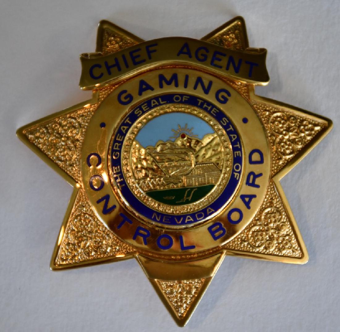 Obsolete Nevada Gaming Control Board Badge