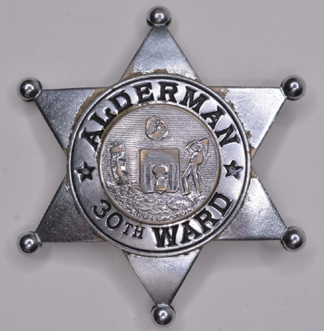 Obsolete Chicago 30th Ward Alderman Badge - Jan 11, 2019 | Kraft ...