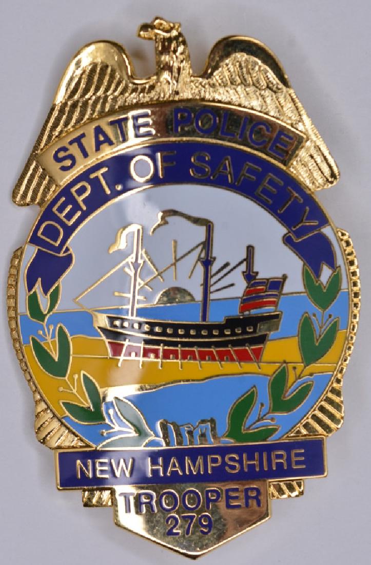 Obsolete New Hampshire State Police Badge #279