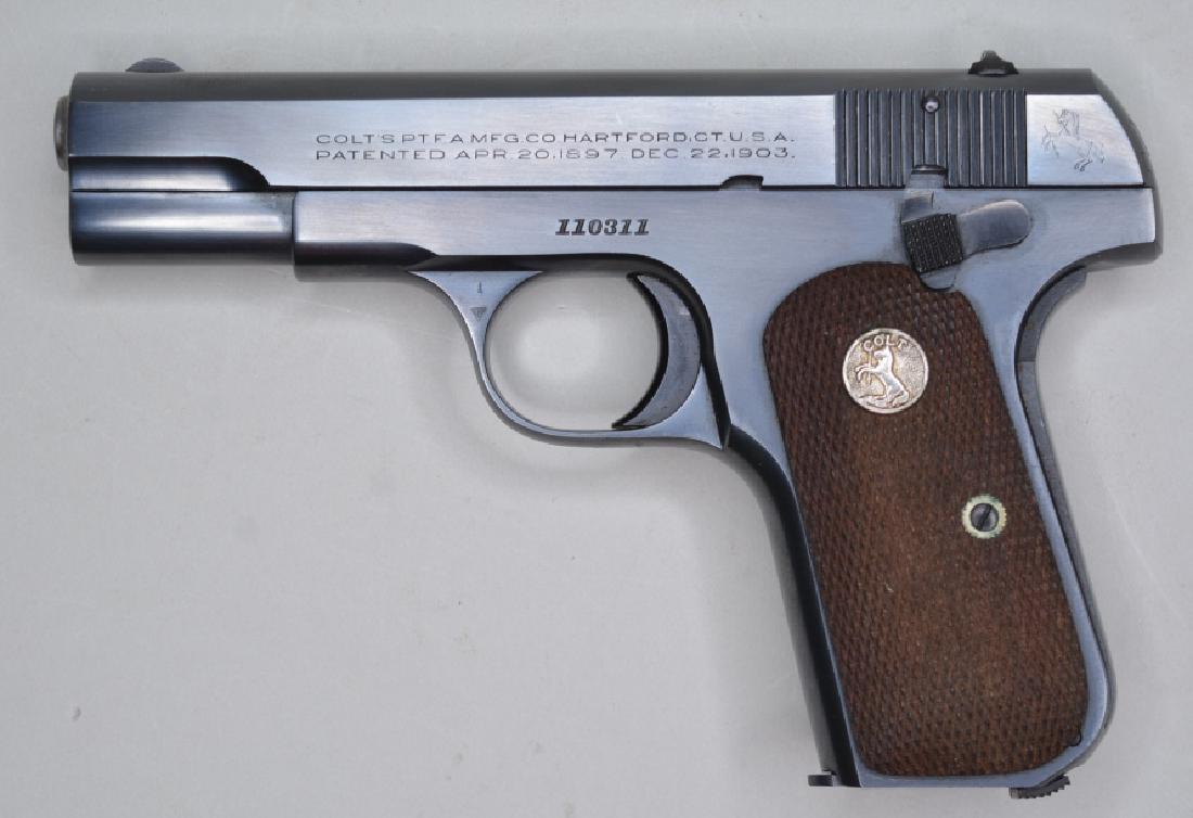 Colt M1908 .380 Pocket Hammerless Pistol In Box - Jan 12, 2019 | Kraft ...
