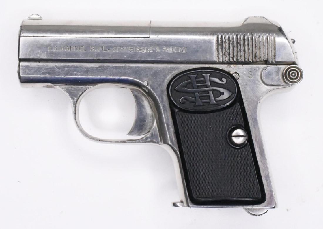 C.g. Haenel Schmeisser .25 Cal. Semi Auto Pistol