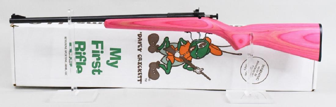 KSA Crickett Pink .22LR Bolt Action Rifle