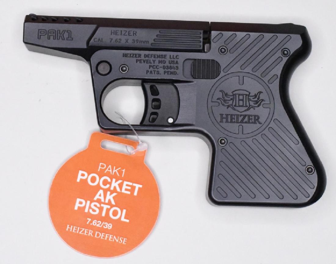 Heizer PAK1 7.62 x 39mm Single Shot Pistol NIB