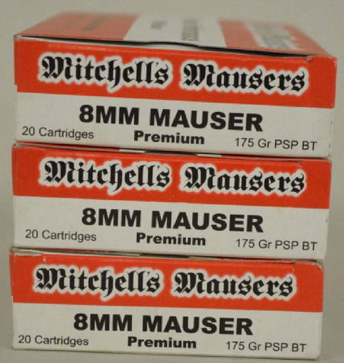 60 Rounds Of Mitchell's Mausers 8mm Mauser Ammo