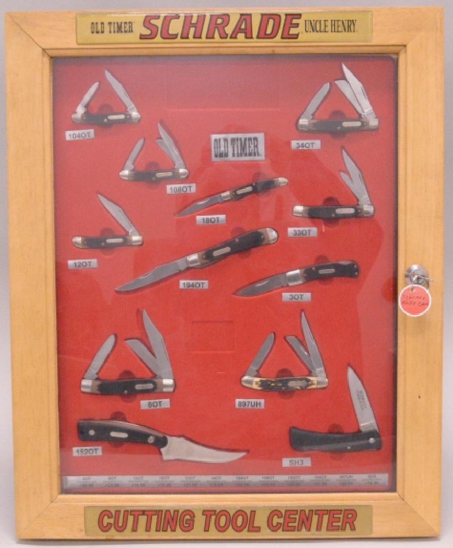 Schrade Knives Old Timer Counter Top Store Display
