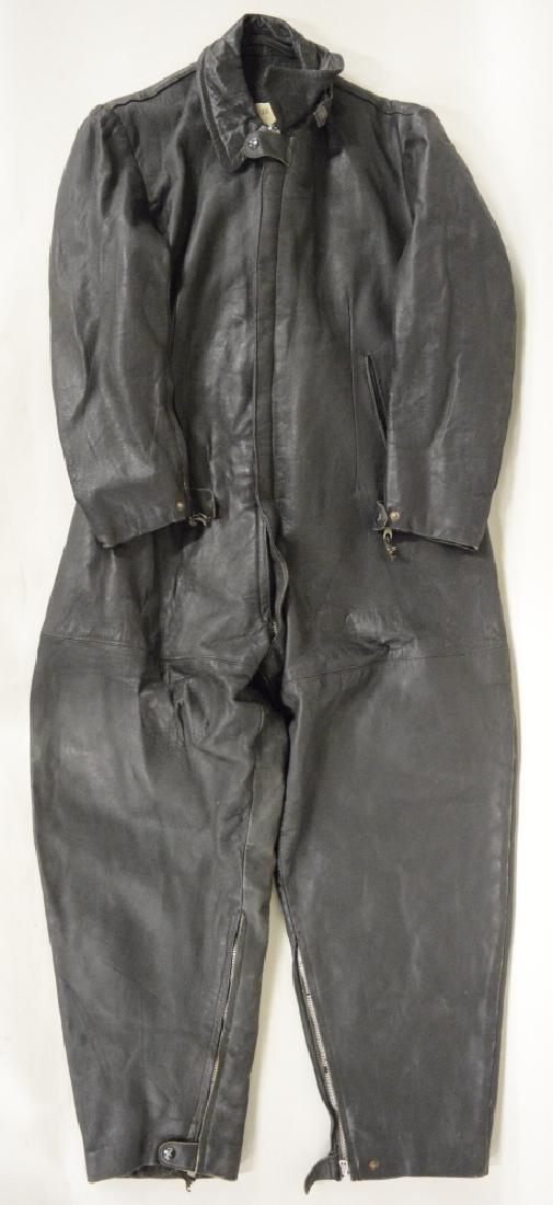 WWII German Kriegsmarine Leather Coveralls