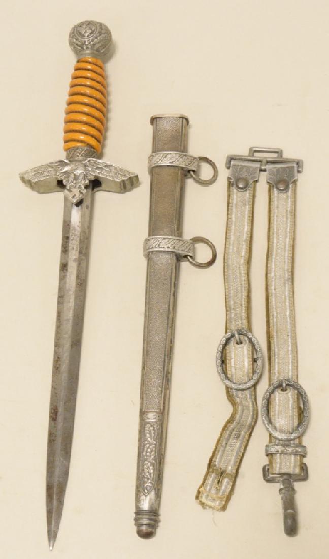 WWII German 2nd Model Luftwaffe Officer Dagger
