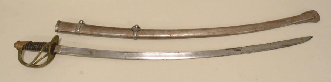 Civil War Model 1862 Cavalry Sword W/ Scabbard