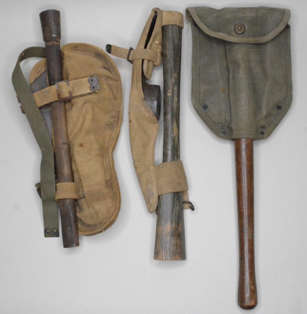 Lot Of Three Vintage US Military Field Tools